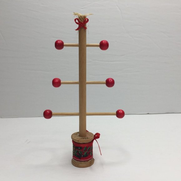 Holiday | Vintage Handmade 9s Christmas Coats Clarks Wooden Thread ...